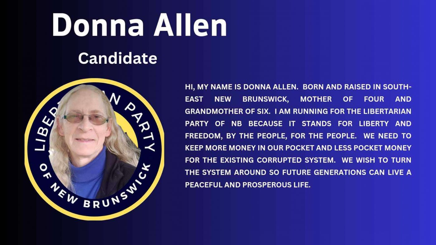 Our Candidates - Libertarian Party Of New Brunswick